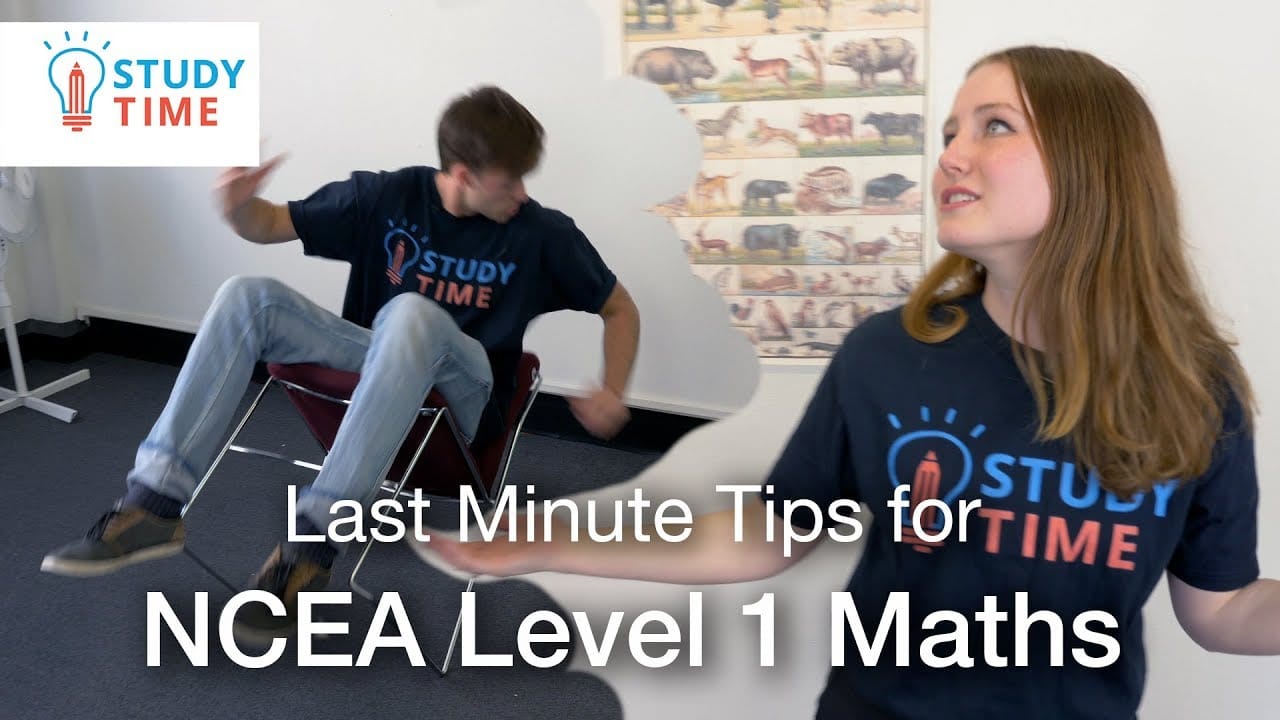 Last Minute Tips for Level 1 Maths - StudyTime NZ
